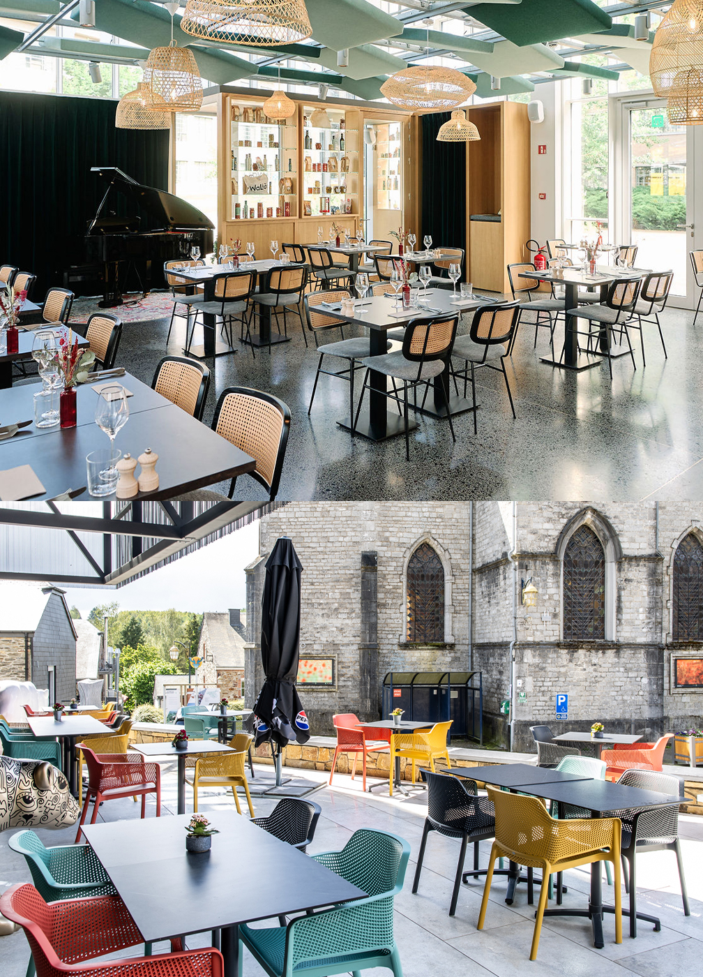 Mobilier Horeca, Terrasse, Restaurant, Collectivités - Lepage Mobiliers